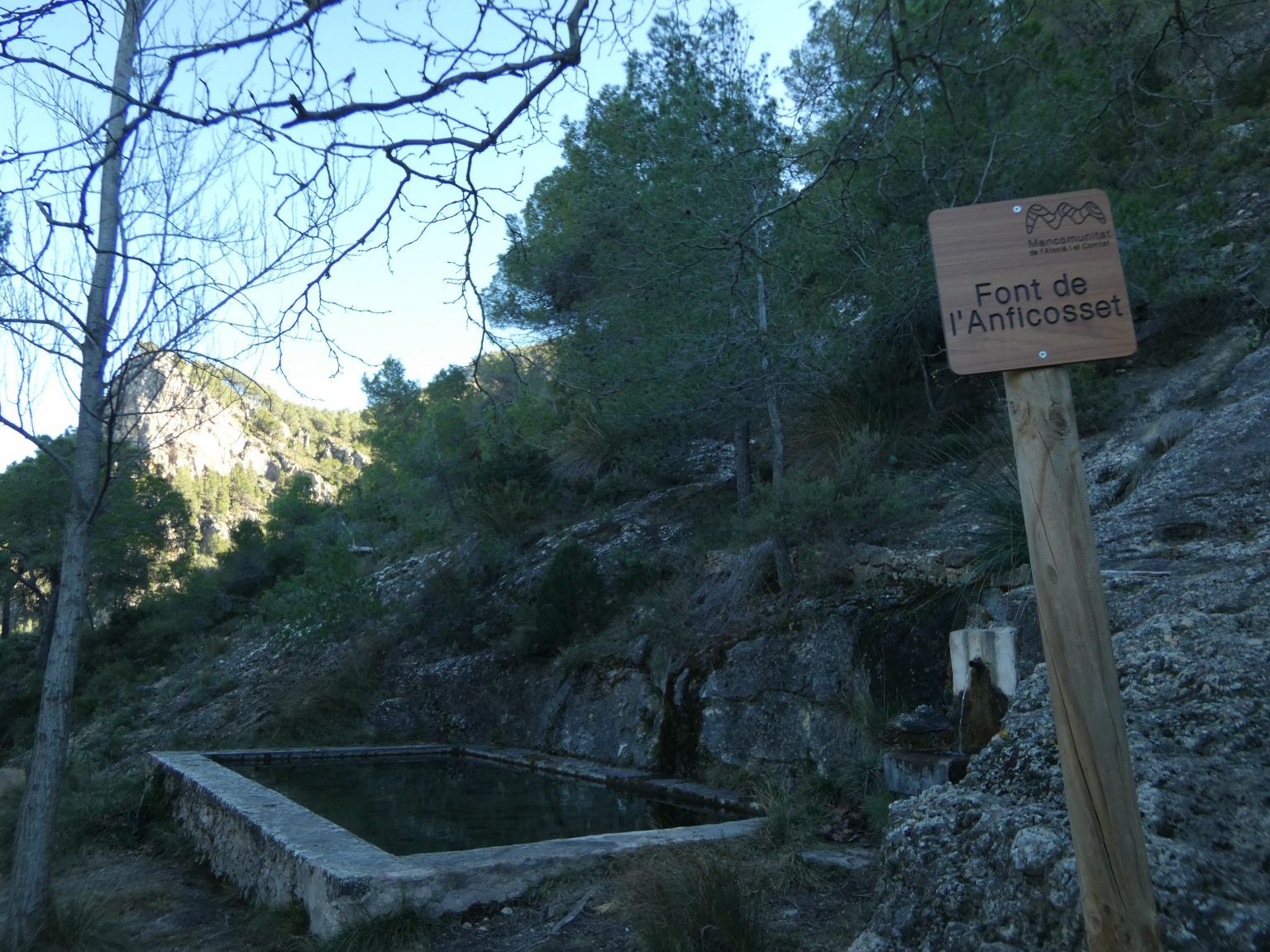 Muro de Alcoi: La "Font del Baladre" - "Penya del Frare"- "Font de l ...